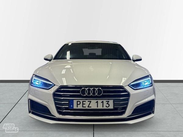 White Audi A5 2017 in Kaunas, with an engine capacity of 0.00 L and mileage of 93 thousand km for 29317 €, photo 2 on AUTOMOTO.COM.LV