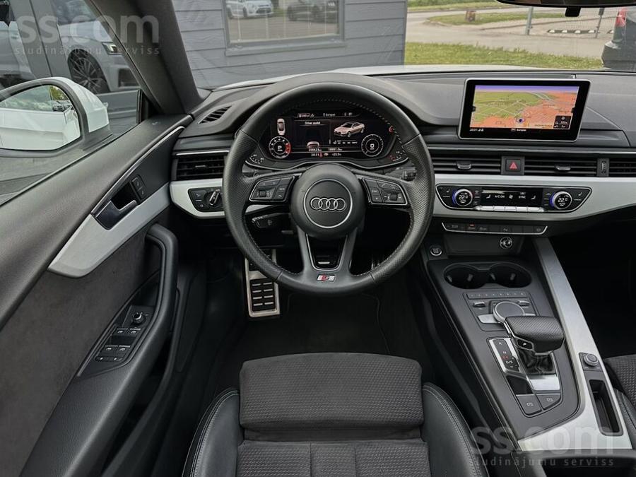 Balts Audi A5 2017 Jelgava, ar dzinēja tilpumu 2.00 L un nobraukumu 199 tūkst. km par 20700 €, foto 14 vietnē AUTOMOTO.COM.LV