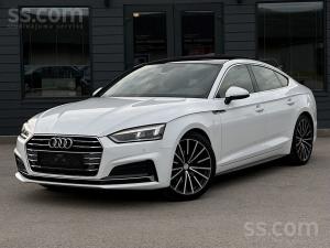 White Audi A5 2017 in Jelgava, with an engine capacity of 2.00 L and mileage of 199 thousand km for 20700 €, photo 4 on AUTOMOTO.COM.LV