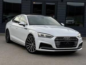 White Audi A5 2017 in Jelgava, with an engine capacity of 2.00 L and mileage of 199 thousand km for 20700 €, photo  on AUTOMOTO.COM.LV