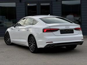 White Audi A5 2017 in Jelgava, with an engine capacity of 2.00 L and mileage of 199 thousand km for 20700 €, photo 3 on AUTOMOTO.COM.LV