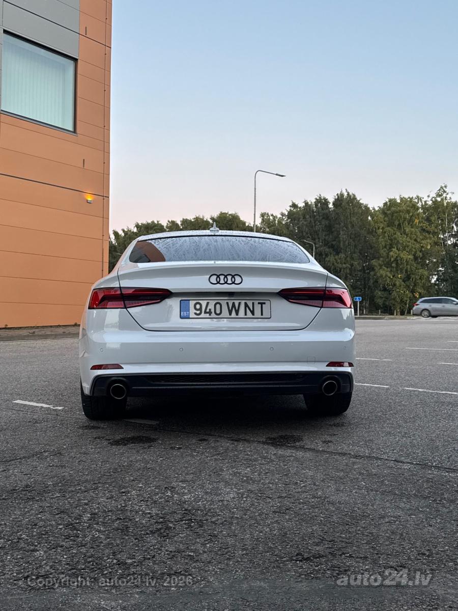 Balts Audi A5 2017 Tallina, ar dzinēja tilpumu 2.00 L un nobraukumu 140 tūkst. km par 26499 €, foto 6 vietnē AUTOMOTO.COM.LV