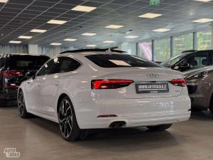 White Audi A5 2018 in Klaipeda, with an engine capacity of 3.00 L and mileage of 297 thousand km for 19950 €, photo 19 on AUTOMOTO.COM.LV