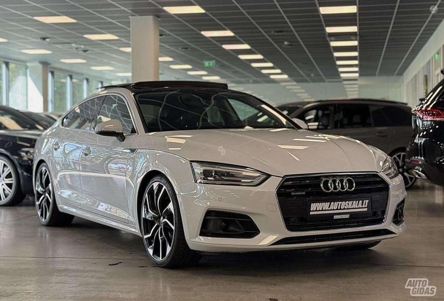White Audi A5 2018 in Klaipeda, with an engine capacity of 3.00 L and mileage of 297 thousand km for 19950 €, photo 30 on AUTOMOTO.COM.LV