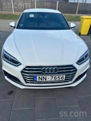 White Audi A5 2018 in Riga, with an engine capacity of 2.00 L and mileage of 160 thousand km for 23000 €, photo 3 on AUTOMOTO.COM.LV