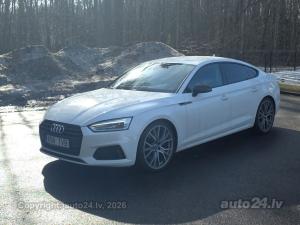 White Audi A5 2019 in Tallinn, with an engine capacity of 2.00 L and mileage of 129 thousand km for 21300 €, photo 2 on AUTOMOTO.COM.LV