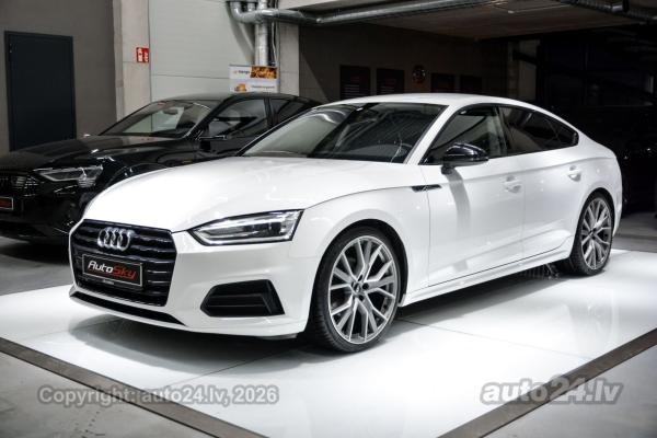 White Audi A5 2019 in Tallinn, with an engine capacity of 2.00 L and mileage of 130 thousand km for 21500 €, photo 3 on AUTOMOTO.COM.LV