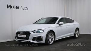 Balts Audi A5 2020 Tallina, ar dzinēja tilpumu 2.00 L un nobraukumu 50 tūkst. km par 32000 €, foto  vietnē AUTOMOTO.COM.LV