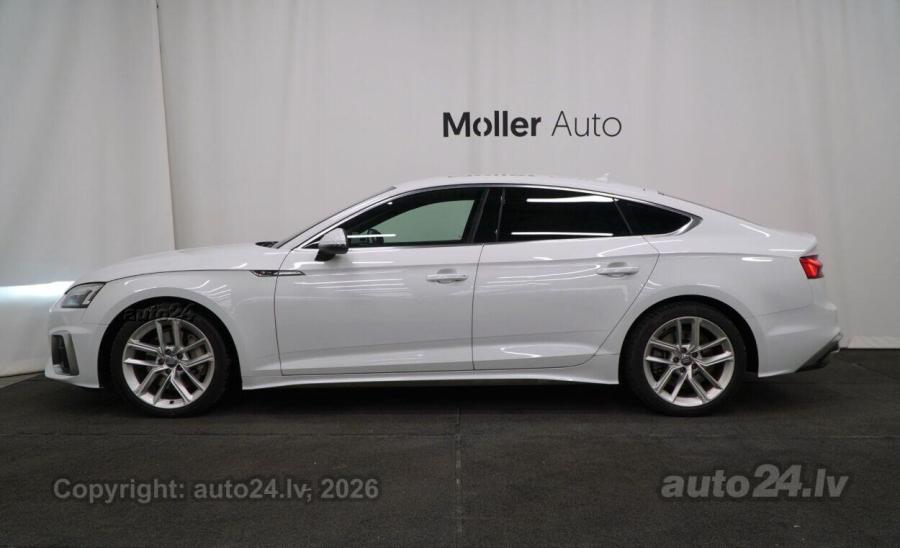 Balts Audi A5 2020 Tallina, ar dzinēja tilpumu 2.00 L un nobraukumu 50 tūkst. km par 32000 €, foto 4 vietnē AUTOMOTO.COM.LV