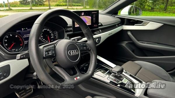 White Audi A5 2021 in Tallinn, with an engine capacity of 2.00 L and mileage of 66 thousand km for 30900 €, photo 6 on AUTOMOTO.COM.LV