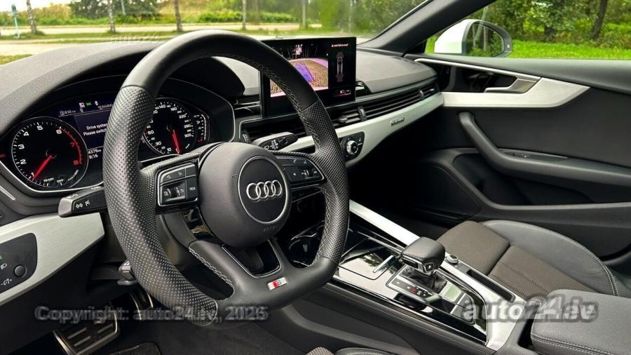 Balts Audi A5 2021 Tallina, ar dzinēja tilpumu 2.00 L un nobraukumu 66 tūkst. km par 30900 €, foto 7 vietnē AUTOMOTO.COM.LV