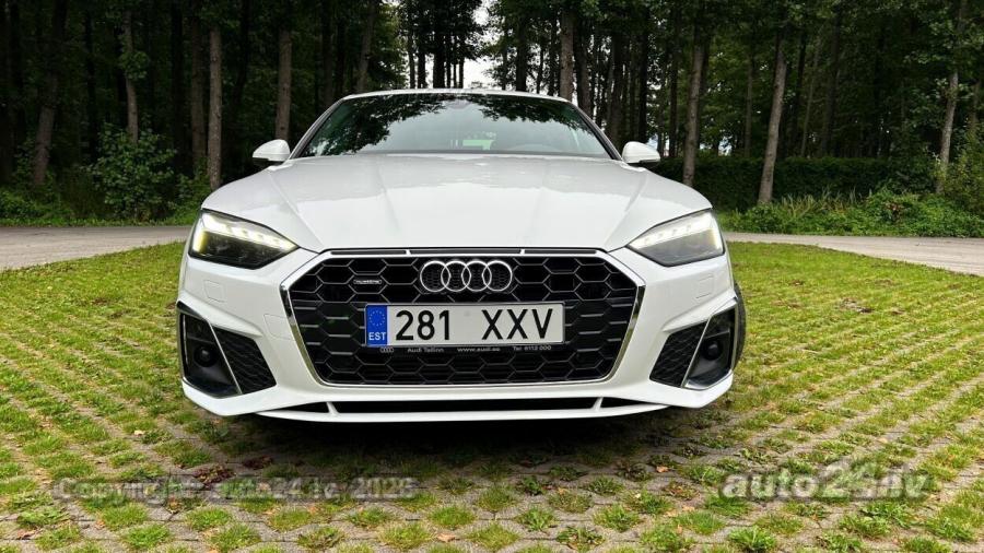 Balts Audi A5 2021 Tallina, ar dzinēja tilpumu 2.00 L un nobraukumu 66 tūkst. km par 30900 €, foto 11 vietnē AUTOMOTO.COM.LV