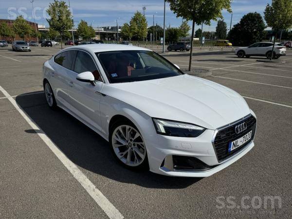 Balts Audi A5 2021 Rīga, ar dzinēja tilpumu 2.00 L un nobraukumu 62 tūkst. km par 26500 €, foto 4 vietnē AUTOMOTO.COM.LV