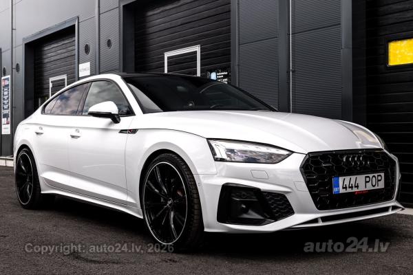 Balts Audi A5 2021 Tallina, ar dzinēja tilpumu 2.00 L un nobraukumu 80 tūkst. km par 34990 €, foto 2 vietnē AUTOMOTO.COM.LV