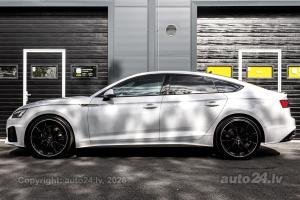 White Audi A5 2021 in Tallinn, with an engine capacity of 2.00 L and mileage of 80 thousand km for 34990 €, photo 8 on AUTOMOTO.COM.LV