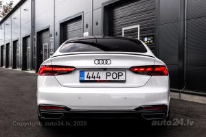 White Audi A5 2021 in Tallinn, with an engine capacity of 2.00 L and mileage of 80 thousand km for 34990 €, photo 15 on AUTOMOTO.COM.LV