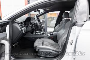 White Audi A5 2021 in Tallinn, with an engine capacity of 2.00 L and mileage of 80 thousand km for 34990 €, photo 17 on AUTOMOTO.COM.LV