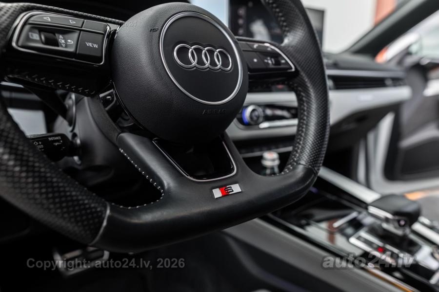 White Audi A5 2021 in Tallinn, with an engine capacity of 2.00 L and mileage of 80 thousand km for 34990 €, photo 29 on AUTOMOTO.COM.LV