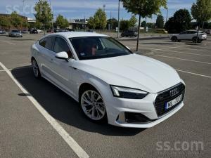 Balts Audi A5 2021 Rīga, ar dzinēja tilpumu 2.00 L un nobraukumu 64 tūkst. km par 24000 €, foto 5 vietnē AUTOMOTO.COM.LV