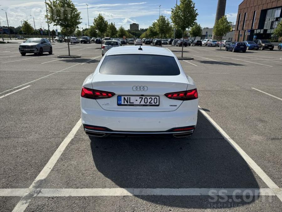 Balts Audi A5 2021 Rīga, ar dzinēja tilpumu 2.00 L un nobraukumu 64 tūkst. km par 24000 €, foto 7 vietnē AUTOMOTO.COM.LV