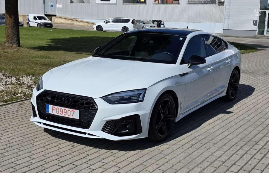 Белый Ауди А5 2021 в Шяуляй, объемом двигателя 2.00 л и пробегом 136 тыс. км за 24400 €, фото 1 на AUTOMOTO.COM.LV