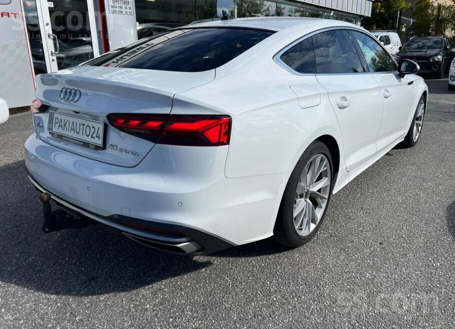 Balts Audi A5 2023 Rīga, ar dzinēja tilpumu 2.00 L un nobraukumu 68 tūkst. km par 25500 €, foto 6 vietnē AUTOMOTO.COM.LV