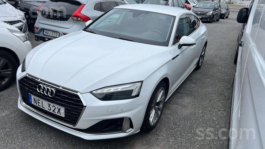 Balts Audi A5 2023 Rīga, ar dzinēja tilpumu 2.00 L un nobraukumu 68 tūkst. km par 25500 €, foto 13 vietnē AUTOMOTO.COM.LV