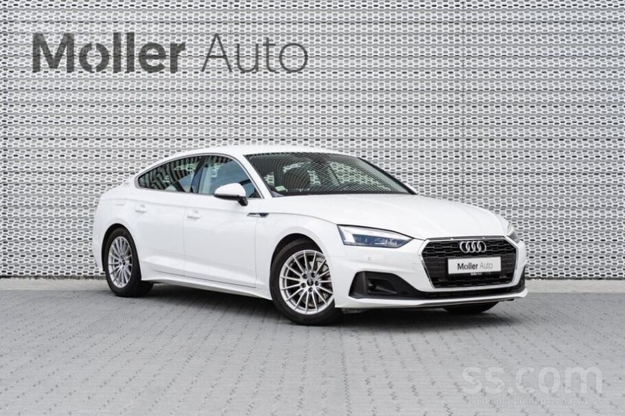 Balts Audi A5 2024 Rīga, ar dzinēja tilpumu 2.00 L un nobraukumu 28 tūkst. km par 32800 €, foto 3 vietnē AUTOMOTO.COM.LV