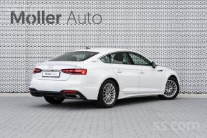 Balts Audi A5 2024 Rīga, ar dzinēja tilpumu 2.00 L un nobraukumu 28 tūkst. km par 32800 €, foto 5 vietnē AUTOMOTO.COM.LV
