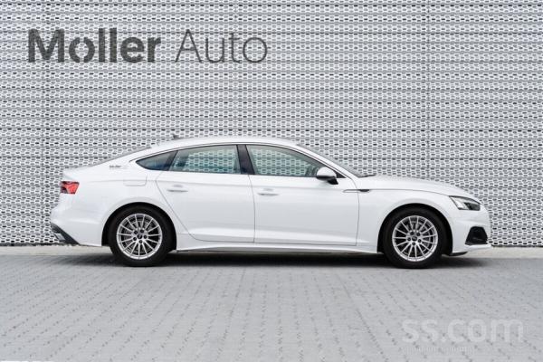 Balts Audi A5 2024 Rīga, ar dzinēja tilpumu 2.00 L un nobraukumu 28 tūkst. km par 32800 €, foto 5 vietnē AUTOMOTO.COM.LV