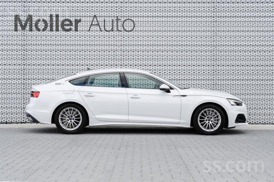 Balts Audi A5 2024 Rīga, ar dzinēja tilpumu 2.00 L un nobraukumu 28 tūkst. km par 32800 €, foto 6 vietnē AUTOMOTO.COM.LV