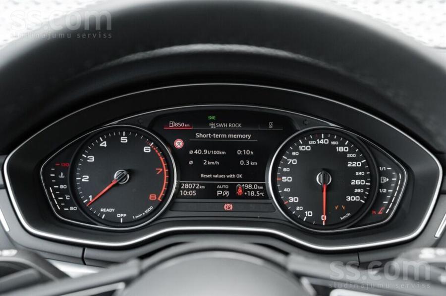Balts Audi A5 2024 Rīga, ar dzinēja tilpumu 2.00 L un nobraukumu 28 tūkst. km par 32800 €, foto 13 vietnē AUTOMOTO.COM.LV
