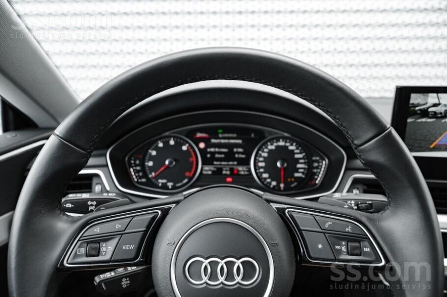 Balts Audi A5 2024 Rīga, ar dzinēja tilpumu 2.00 L un nobraukumu 28 tūkst. km par 32800 €, foto 14 vietnē AUTOMOTO.COM.LV
