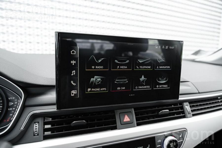Balts Audi A5 2024 Rīga, ar dzinēja tilpumu 2.00 L un nobraukumu 28 tūkst. km par 32800 €, foto 16 vietnē AUTOMOTO.COM.LV