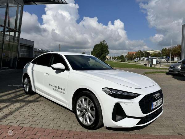 White Audi A5 2025 in Siauliai, with an engine capacity of 1.98 L and mileage of 13 thousand km for 37500 €, photo 4 on AUTOMOTO.COM.LV