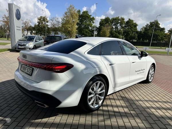 White Audi A5 2025 in Siauliai, with an engine capacity of 1.98 L and mileage of 13 thousand km for 37500 €, photo 6 on AUTOMOTO.COM.LV