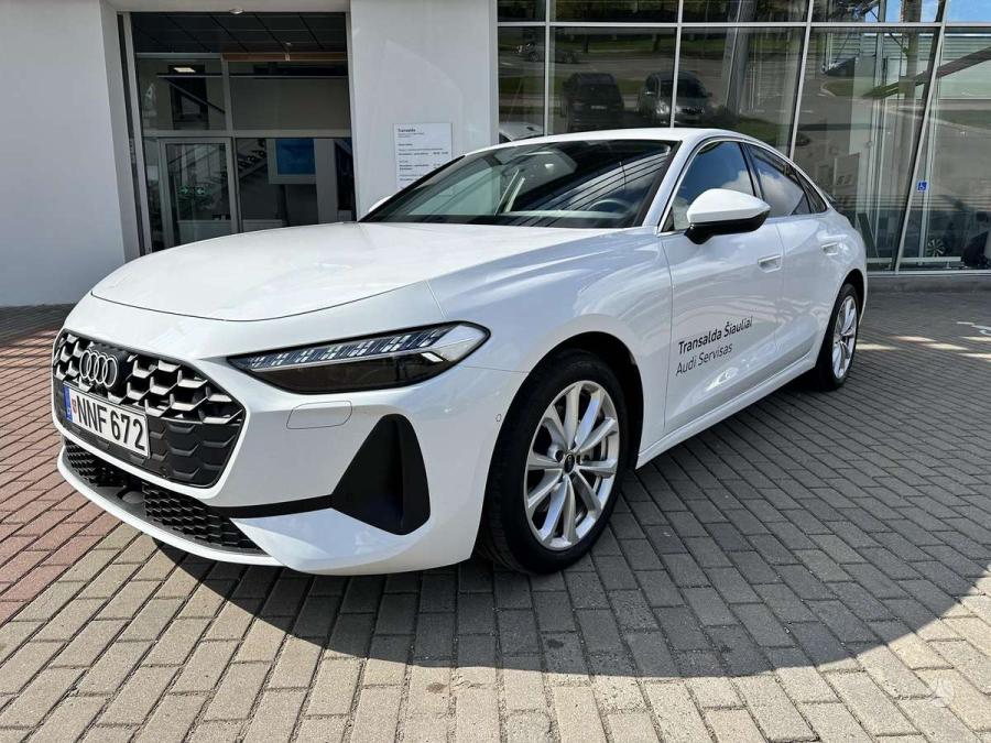 Balts Audi A5 2025 Šauļi, ar dzinēja tilpumu 1.98 L un nobraukumu 13 tūkst. km par 37500 €, foto 13 vietnē AUTOMOTO.COM.LV