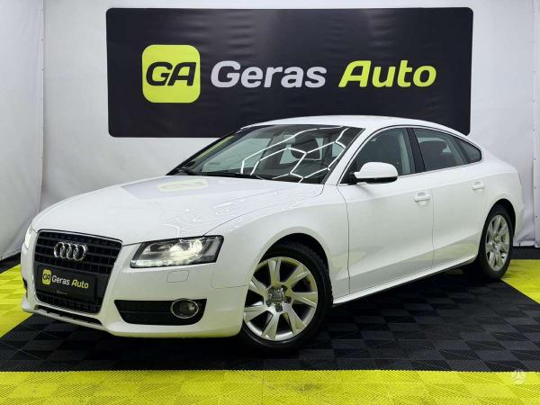 Balts Audi A5 2011 Viļņa, ar dzinēja tilpumu 1.97 L un nobraukumu 216 tūkst. km par 6950 €, foto 1 vietnē AUTOMOTO.COM.LV
