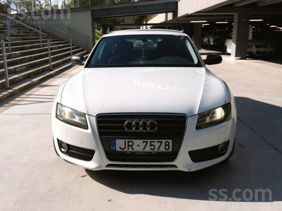 Balts Audi A5 2011 Rīga, ar dzinēja tilpumu 2.70 L un nobraukumu 391 tūkst. km par 6500 €, foto 8 vietnē AUTOMOTO.COM.LV