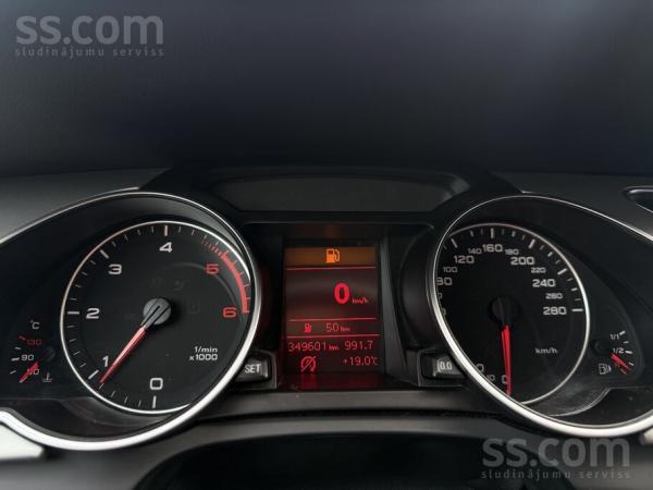 White Audi A5 2011 in Riga, with an engine capacity of 2.00 L and mileage of 350 thousand km for 5290 €, photo 9 on AUTOMOTO.COM.LV