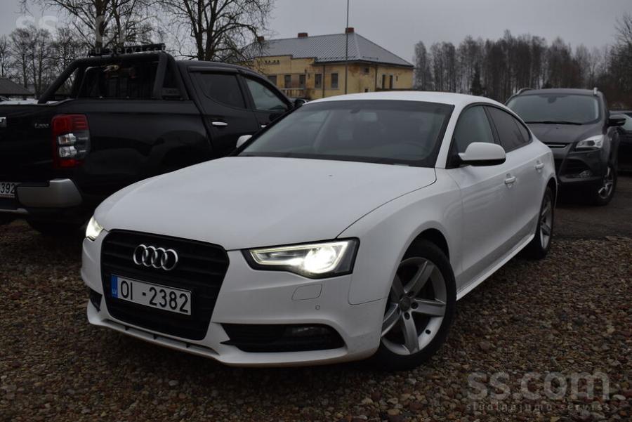 Balts Audi A5 2012 Kuldīga, ar dzinēja tilpumu 1.80 L un nobraukumu 0 tūkst. km par 8550 €, foto 1 vietnē AUTOMOTO.COM.LV