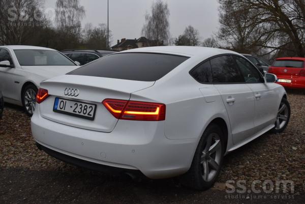 Balts Audi A5 2012 Kuldīga, ar dzinēja tilpumu 1.80 L un nobraukumu 0 tūkst. km par 8550 €, foto 2 vietnē AUTOMOTO.COM.LV