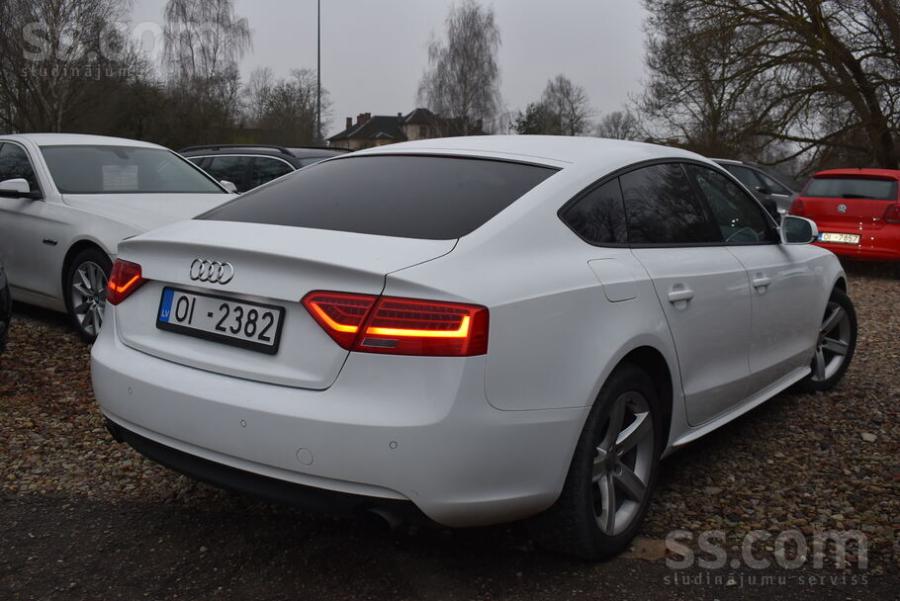 Balts Audi A5 2012 Kuldīga, ar dzinēja tilpumu 1.80 L un nobraukumu 0 tūkst. km par 8550 €, foto 2 vietnē AUTOMOTO.COM.LV