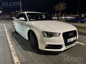 Balts Audi A5 2012 Rīga, ar dzinēja tilpumu 1.80 L un nobraukumu 0 tūkst. km par 13500 €, foto  vietnē AUTOMOTO.COM.LV