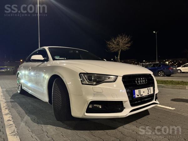 White Audi A5 2012 in Riga, with an engine capacity of 1.80 L and mileage of 0 thousand km for 13500 €, photo 4 on AUTOMOTO.COM.LV
