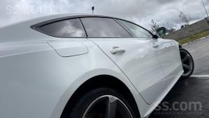 White Audi A5 2012 in Riga, with an engine capacity of 3.00 L and mileage of 279 thousand km for 11990 €, photo 13 on AUTOMOTO.COM.LV