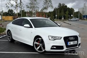 White Audi A5 2012 in Riga, with an engine capacity of 3.00 L and mileage of 279 thousand km for 11990 €, photo 14 on AUTOMOTO.COM.LV
