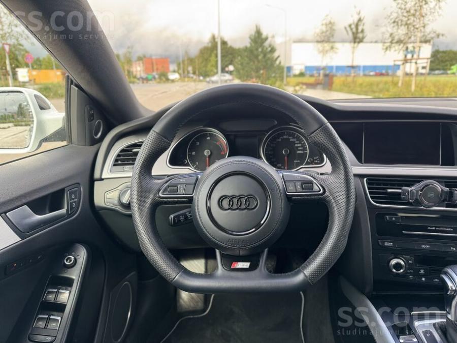 White Audi A5 2012 in Riga, with an engine capacity of 3.00 L and mileage of 279 thousand km for 11990 €, photo 21 on AUTOMOTO.COM.LV