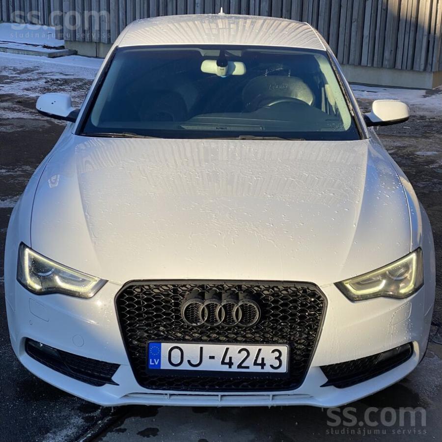 Balts Audi A5 2013 Jelgava, ar dzinēja tilpumu 2.00 L un nobraukumu 323 tūkst. km par 9750 €, foto 2 vietnē AUTOMOTO.COM.LV