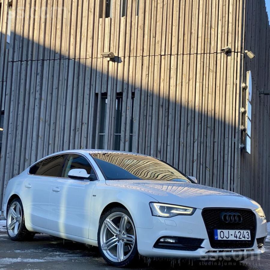 Balts Audi A5 2013 Jelgava, ar dzinēja tilpumu 2.00 L un nobraukumu 323 tūkst. km par 9750 €, foto 3 vietnē AUTOMOTO.COM.LV